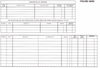 610 Multi Purpose Register Forms Classic Design Large Format 5 1/2 x 8 ...